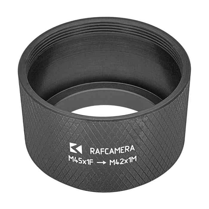 Premium M45x1 to M42x1 Lens Thread Adapter for Cameras - MJKZZ.de ...