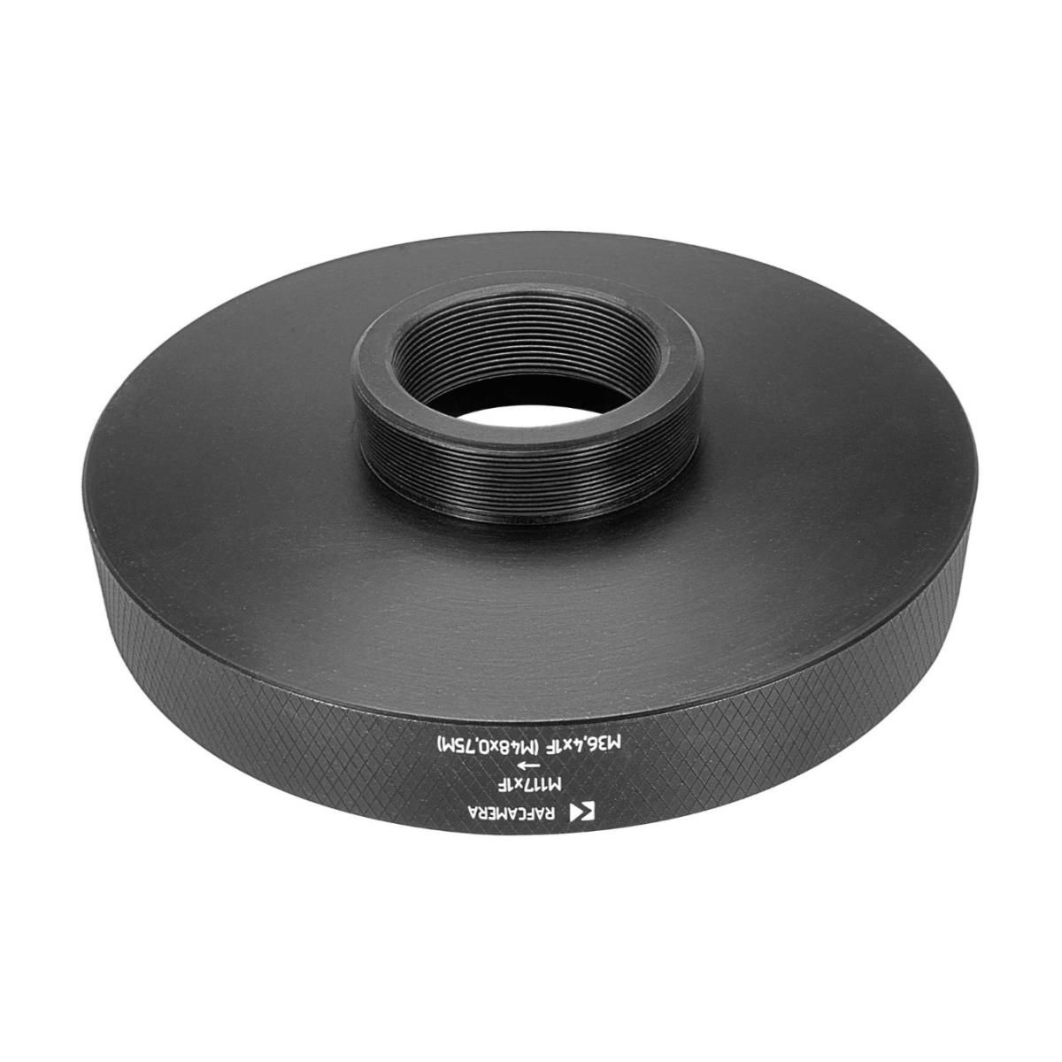 M117x1 to M36.4x1 thread adapter (Takahashi Collimator on GSO RC10 Tel ...